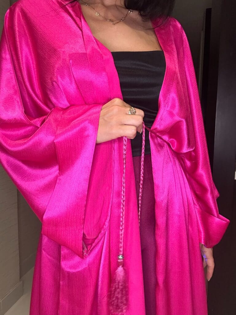 UNBOX Original Abaya/Bisht-Fuchsia - UNBOX Basics