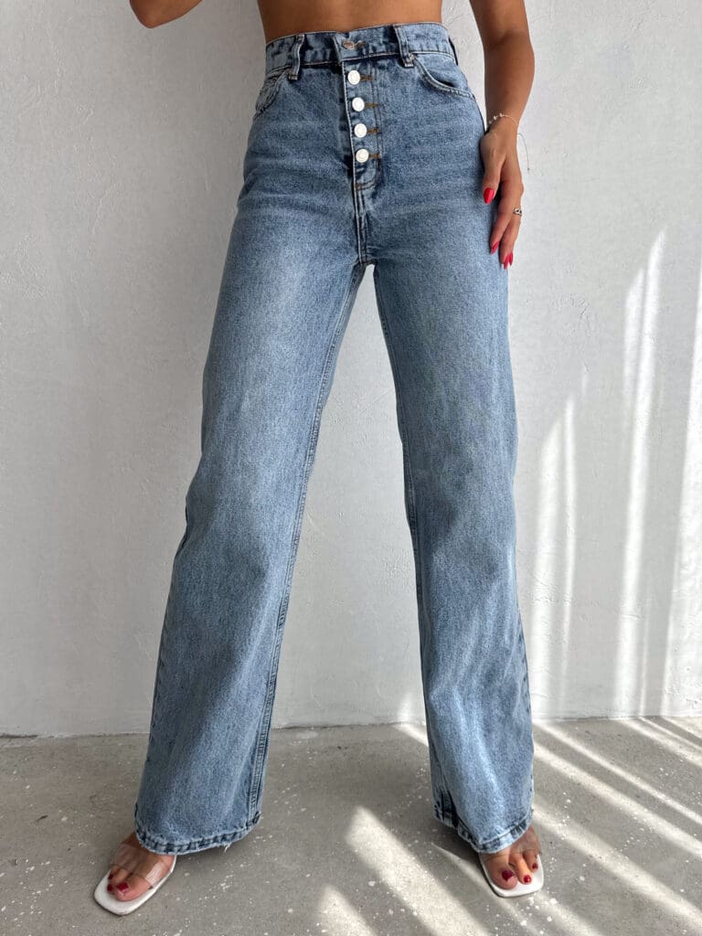 Buttoned Babe Jeans - UNBOX Basics