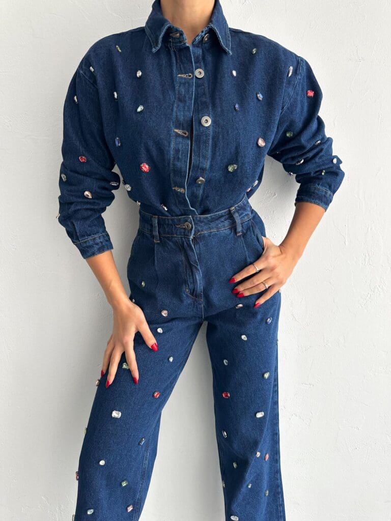 Sparkle & Stone Denim Set - UNBOX Basics