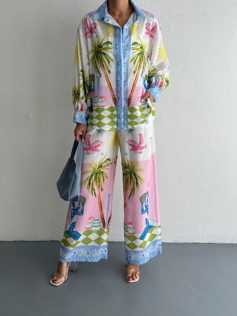Wild palm Set - Pink - UNBOX Basics